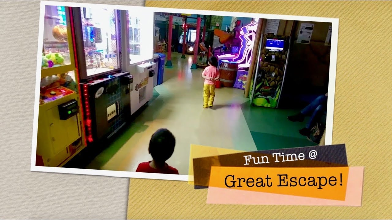 Fun Time @ Great Escape! (Indoor Playground & More!!!) - YouTube