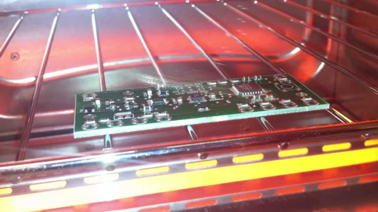 DIY Toaster Reflow Soldering - YouTube