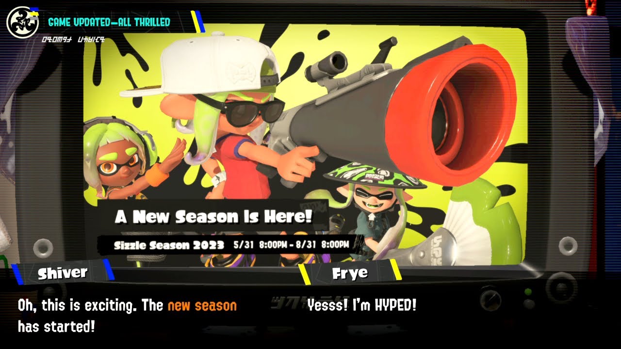 Splatoon 3: Sizzle Season 2023 Start - YouTube