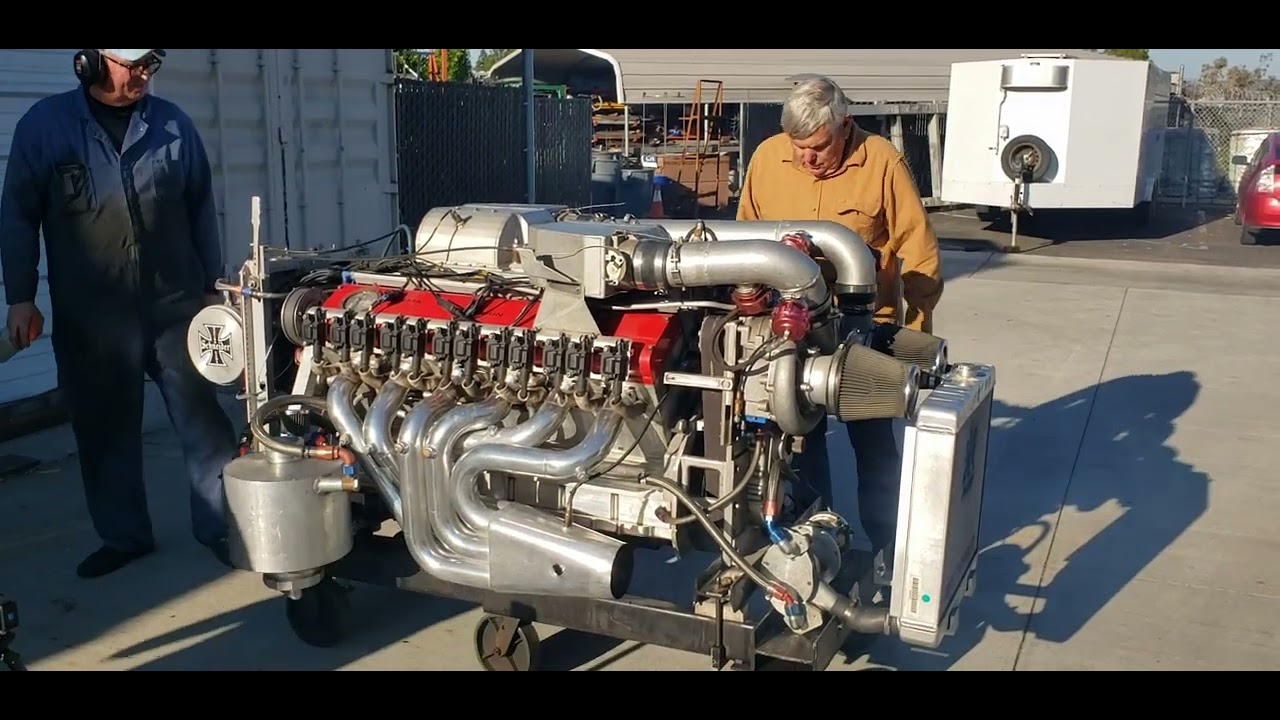 Greg Quirin behind the scenes 20 Liter V12. Custom handmade. Pete ...