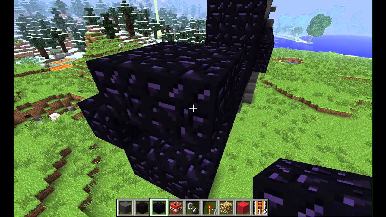 Minecraft M16 Build (sort of works) - YouTube