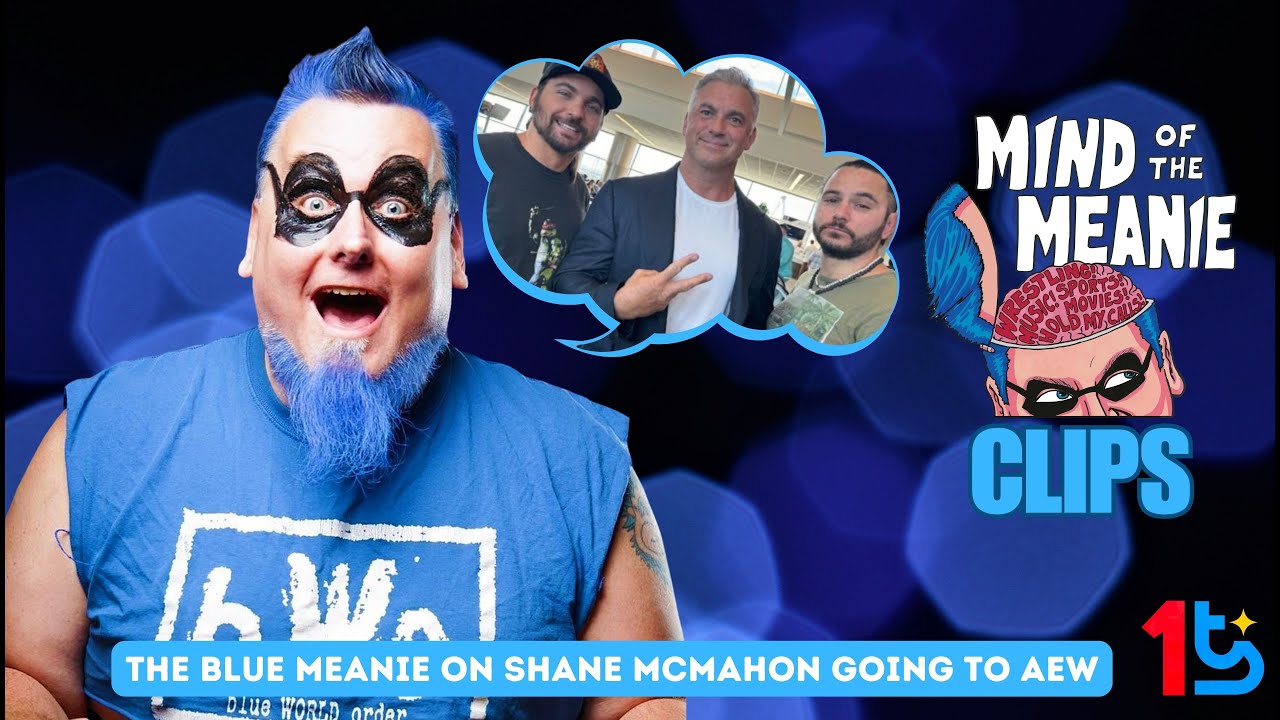THE BLUE MEANIE on SHANE MCMAHON Joining AEW | One True Sport - YouTube