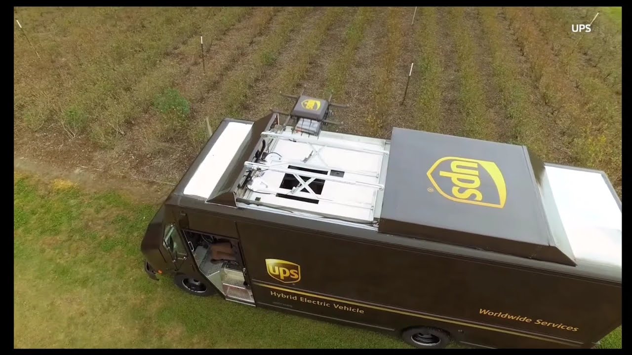 UPS drone fail - YouTube
