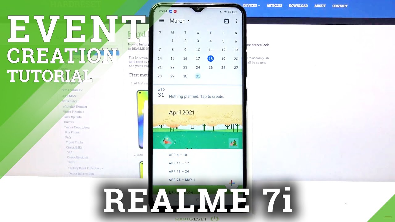How To Add Event To Calendar In REALME 7i Use Google Calendar YouTube How To Add Event To Calendar In REALME 7i Use Google Calendar YouTube