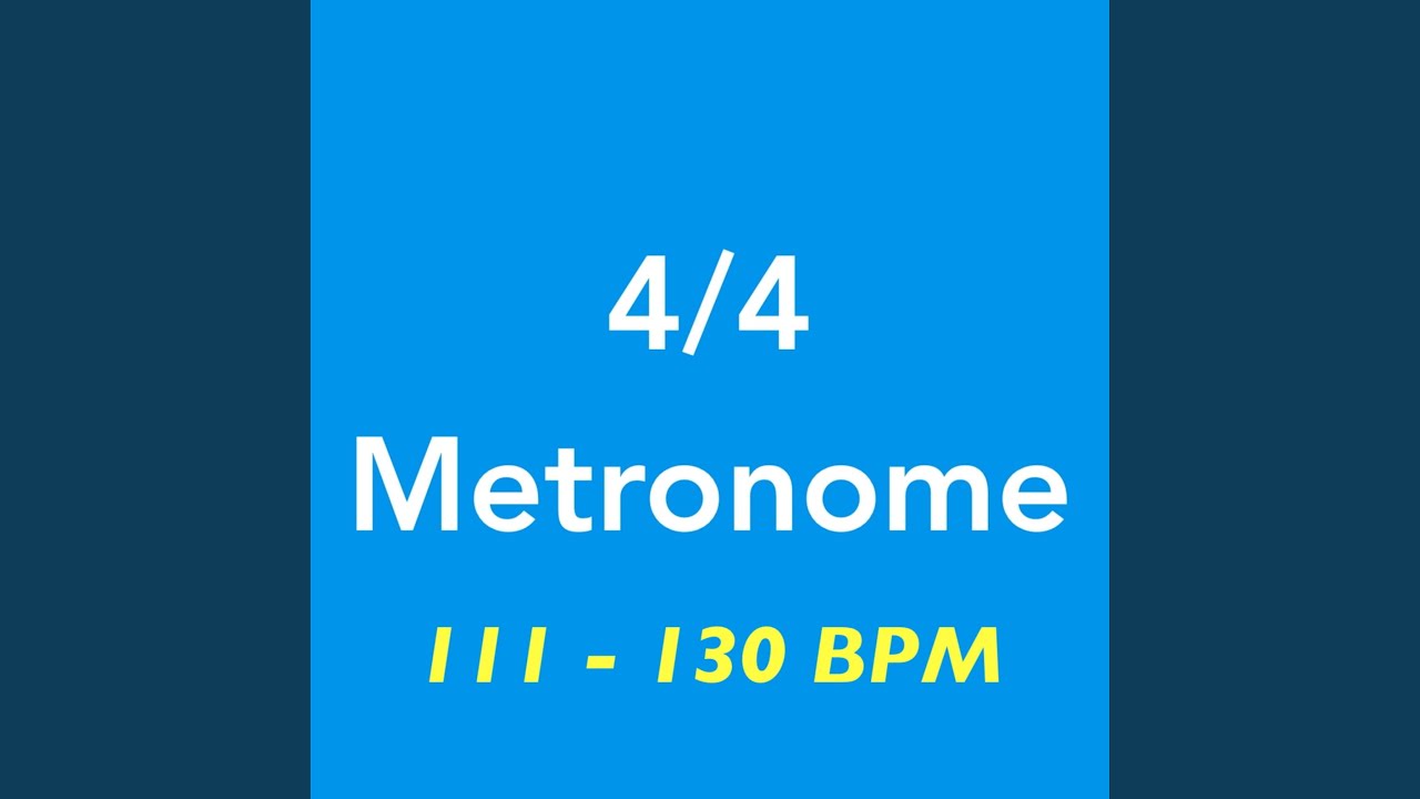 113 BPM Metronome | 4/4 - YouTube Music