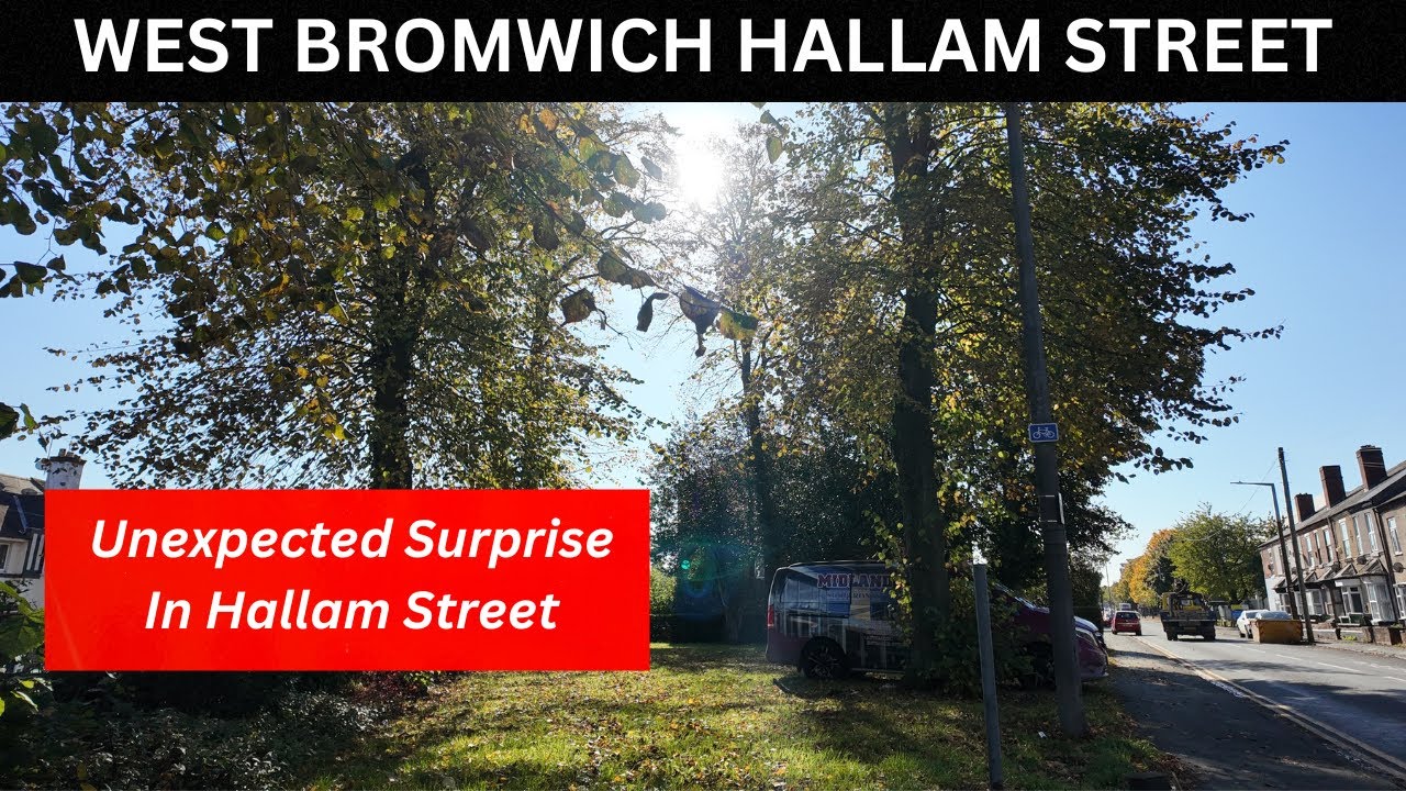 WEST BROMWICH HALLAM STREET I discover an unexpected surprise down ...