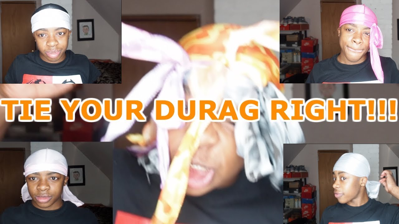 DIFFERENT WAYS TO TIE YOUR DURAG (GETS CRAZY🤣)| DREAM DURAG REVIEW ...