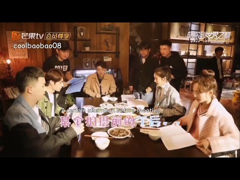 ENG SUB Gank Your Heart Group Meal Behind The Scenes & Interview | Wang Yibo Wang Zixuan