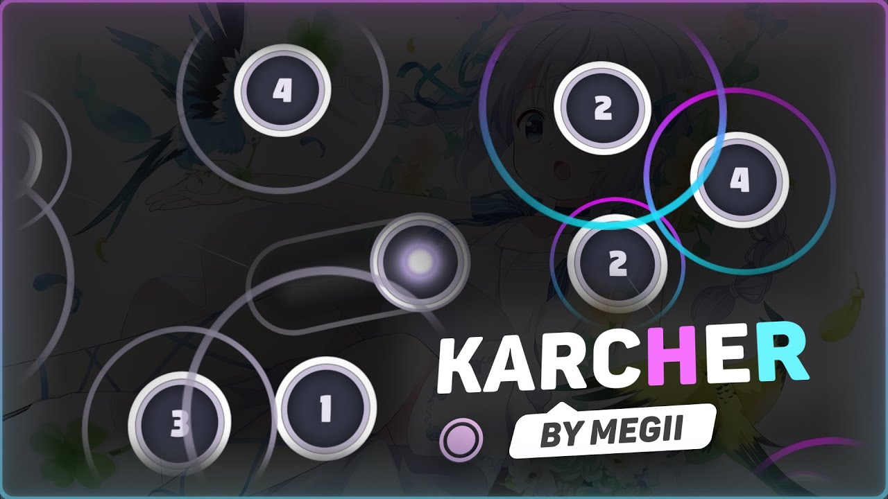 Karcher osu skin showcase (by Megii) - YouTube