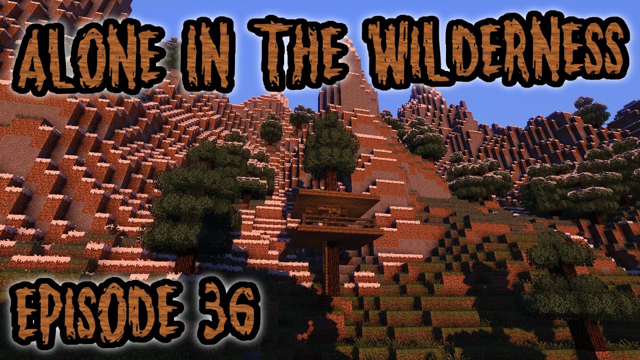 Minecraft Survival Roleplay: Alone In The Wilderness|Episode 36-TREE ...