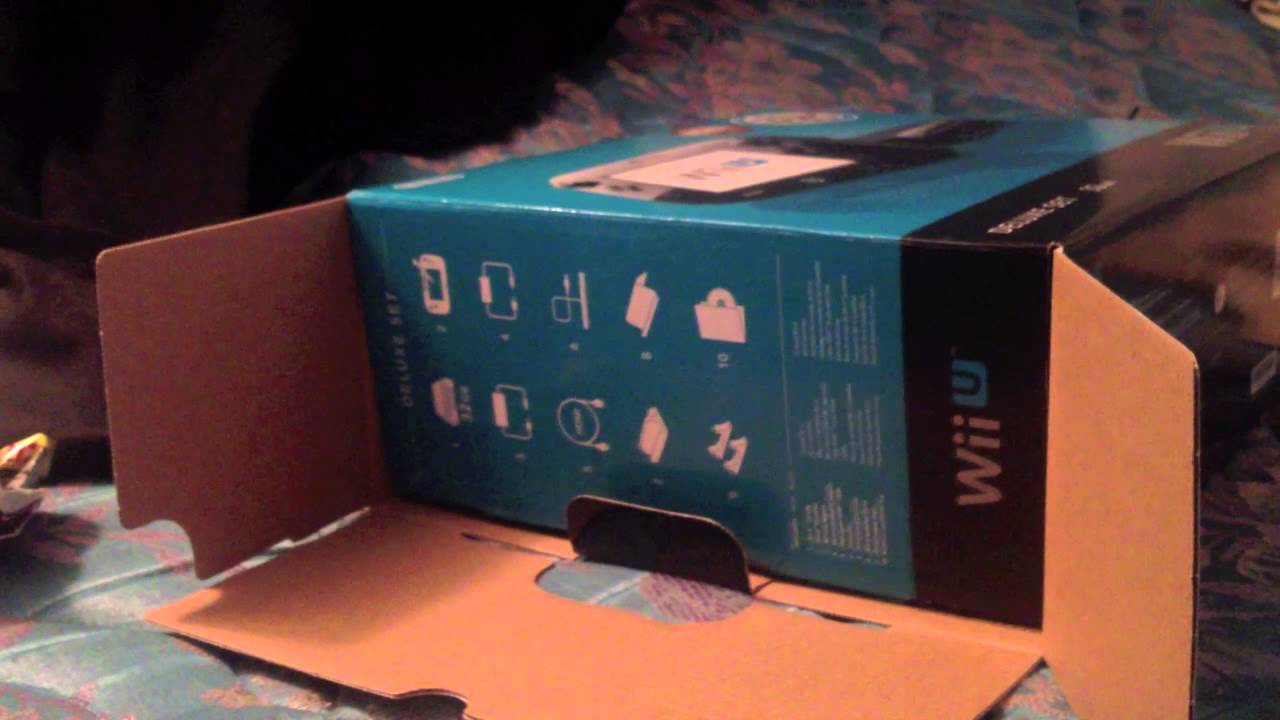 WII U Unboxing launch day! - YouTube