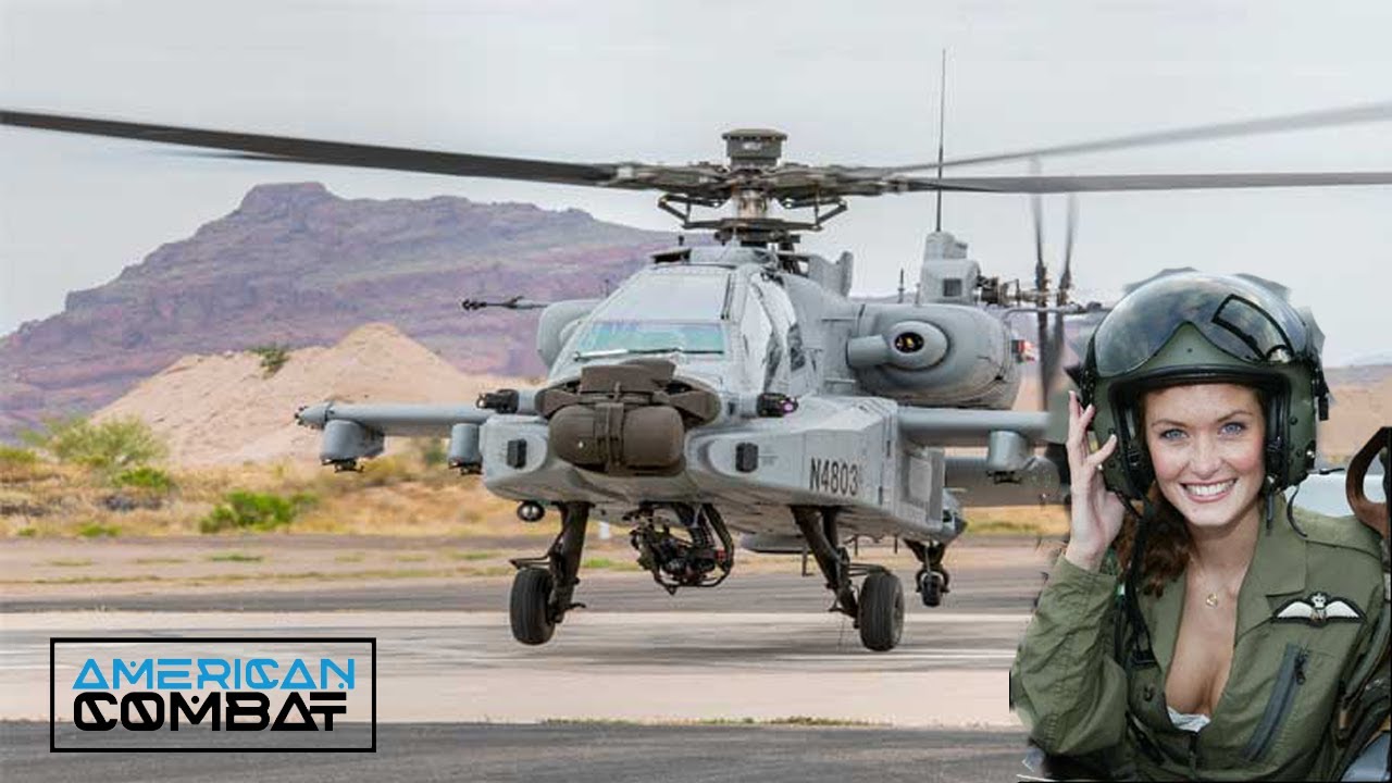 First Female Sexy Apache Pilot in the Mississippi Guard - YouTube