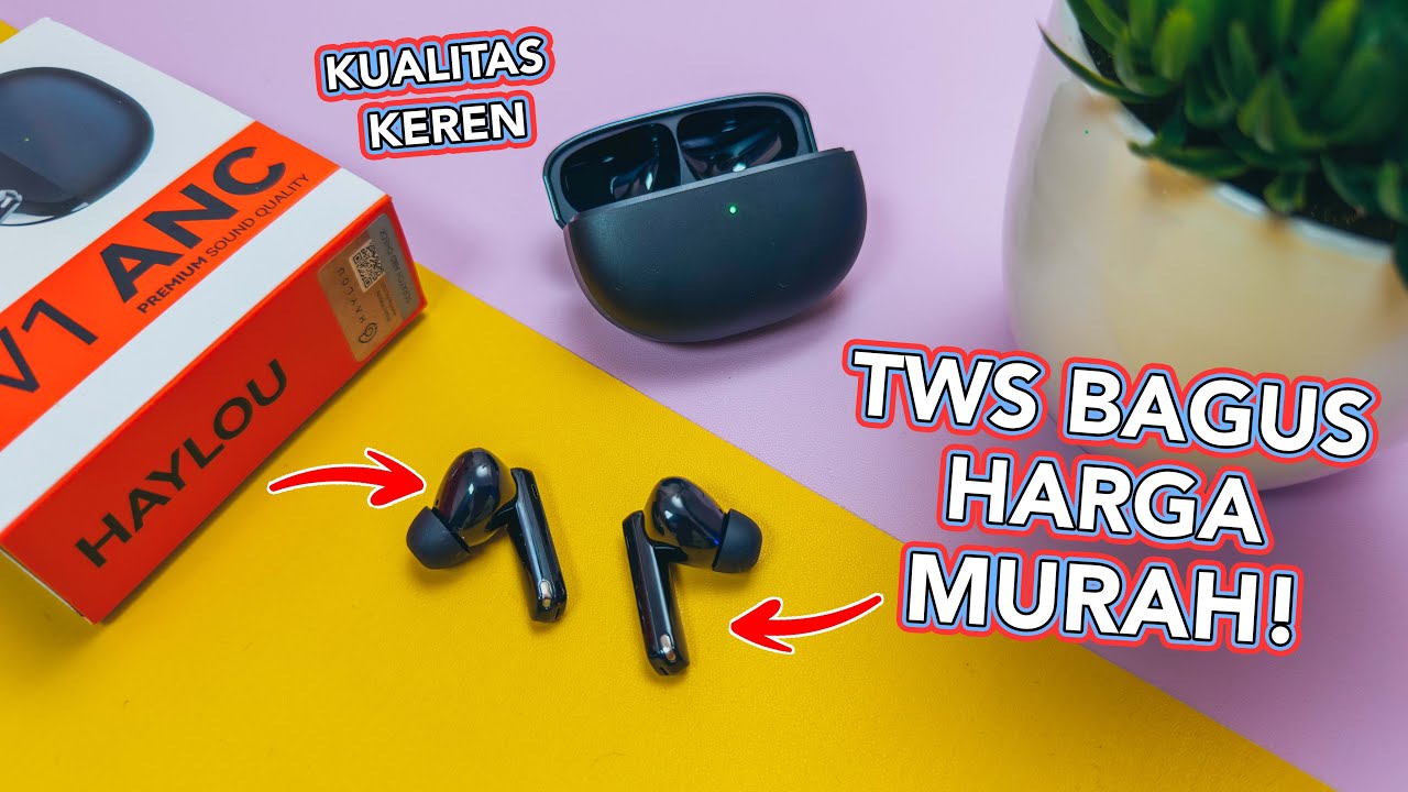TWS Murah yang Paling Enak untuk Kalian Gunakan! Review Haylou W1 ANC ...