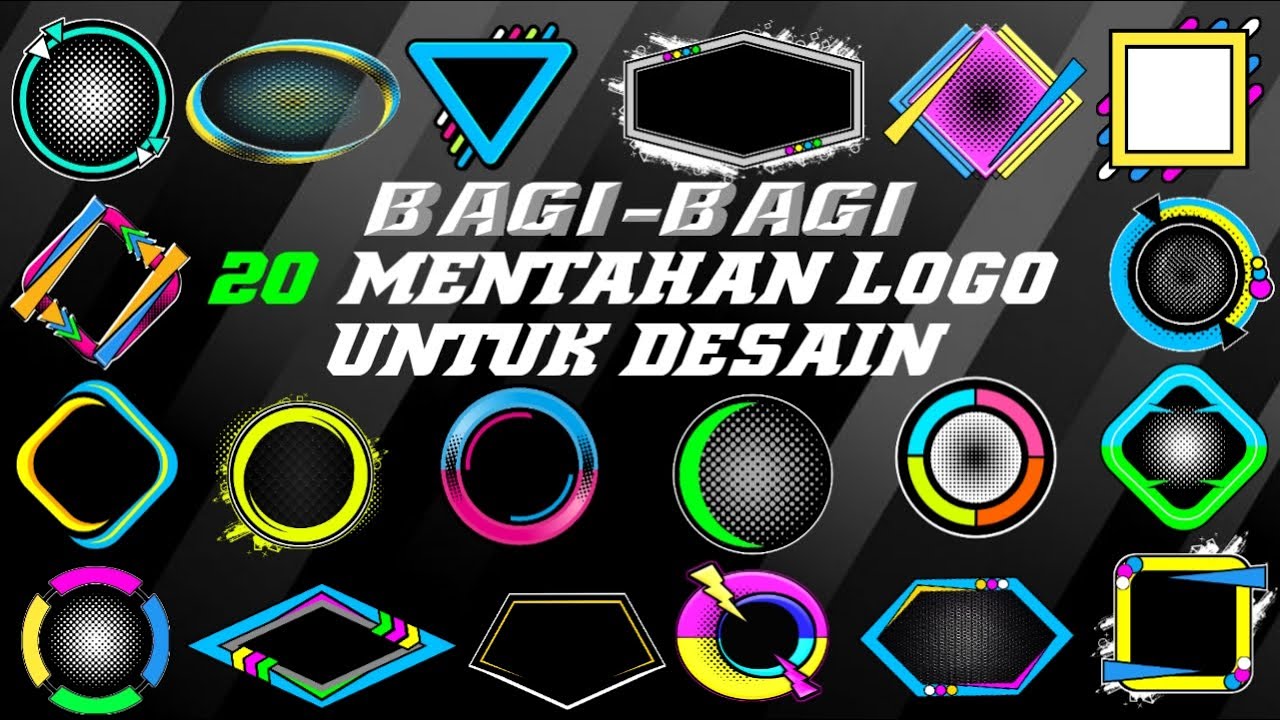 Bagi-bagi 20 mentahan logo racing - YouTube