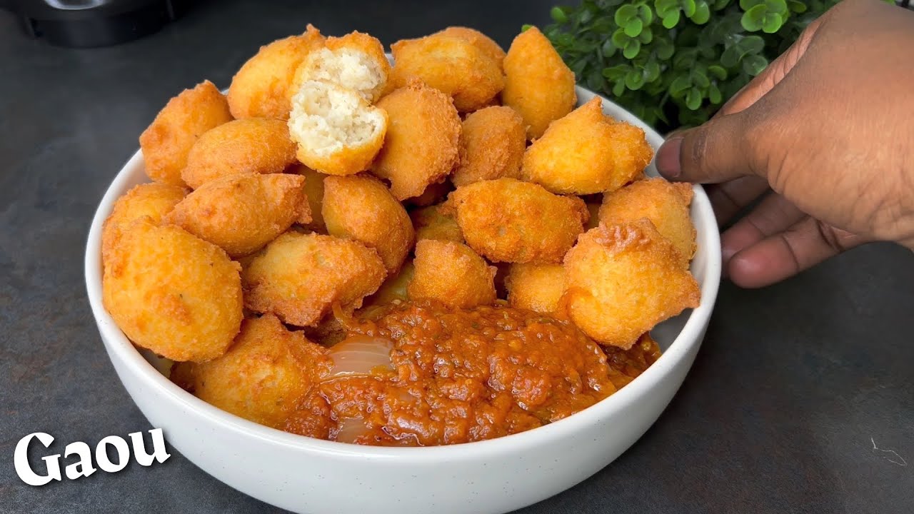 Beignets de haricots Sossofrou gaou sossofroufrou - YouTube