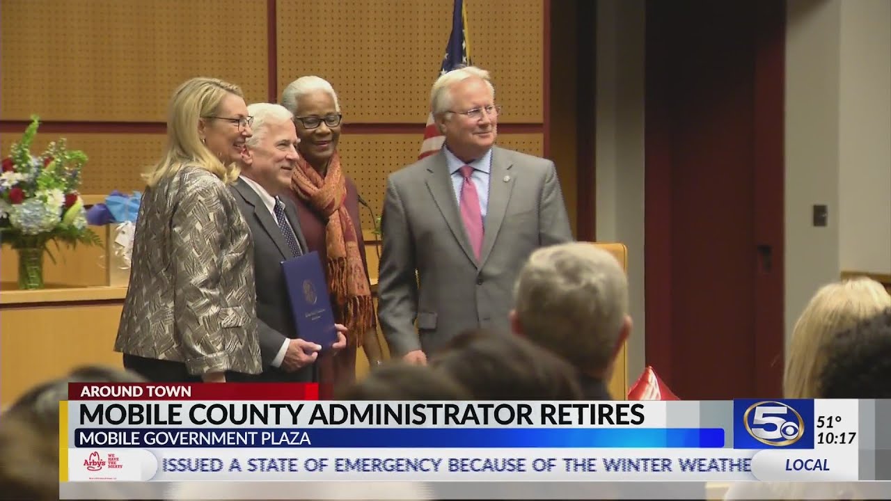 VIDEO: County Administrator retires - YouTube