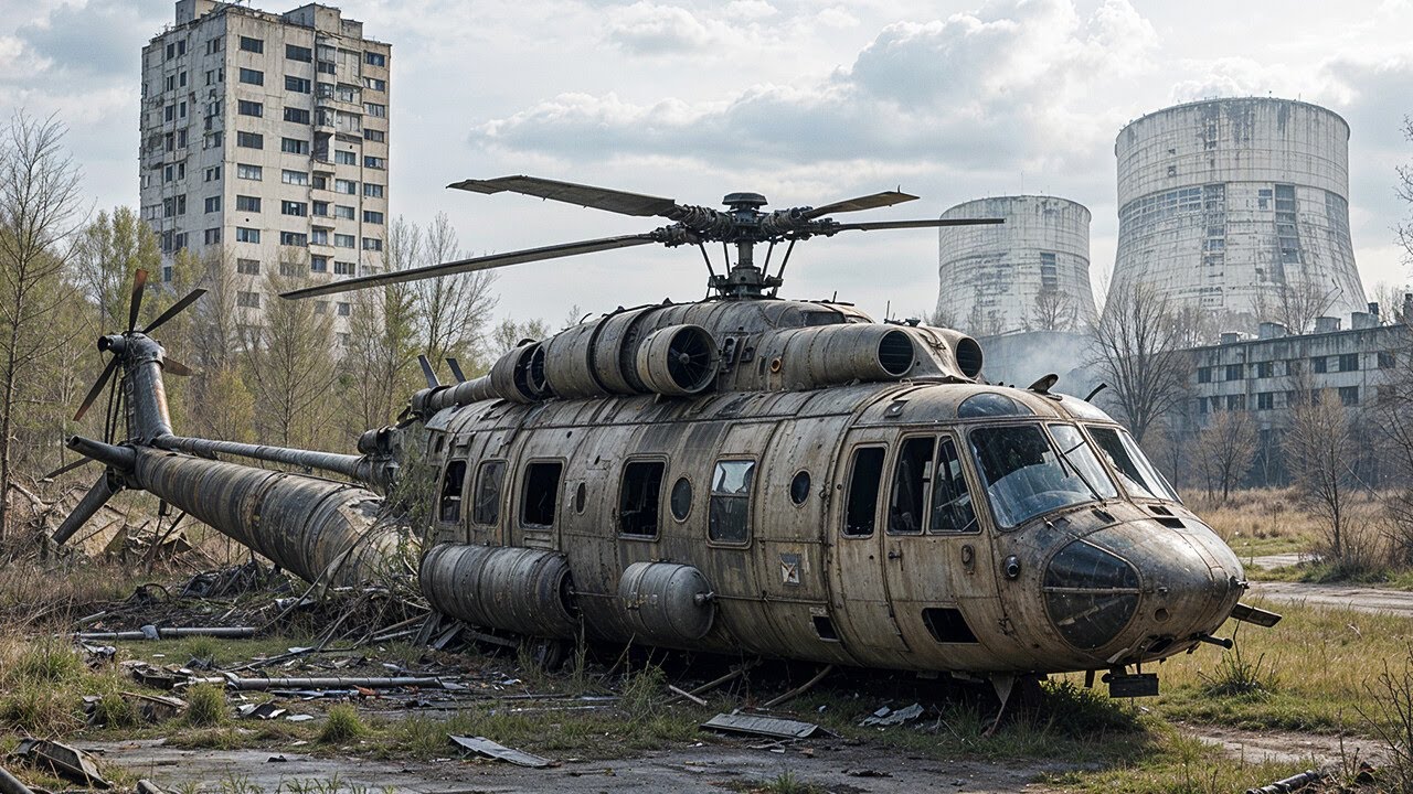 Abandoned Helicopter Found Deep in Chernobyl – The Story of a Tragic ...