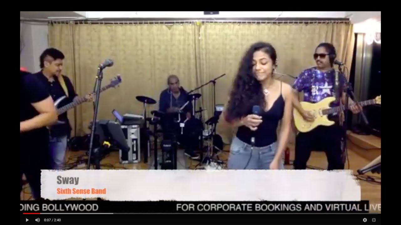 Sway | Sixth Sense Band - YouTube