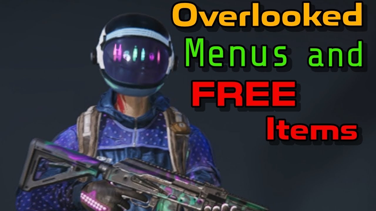Once Human: Overlooked Menus and FREE Items! - YouTube