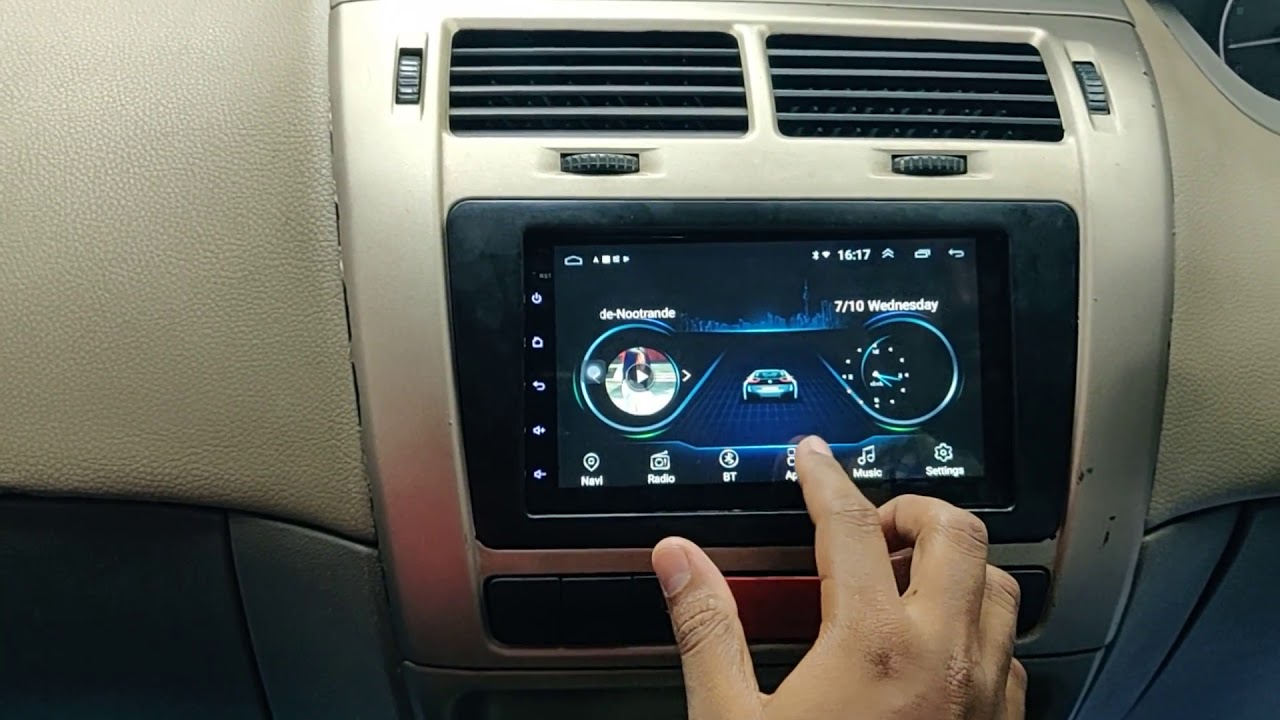 Tata manza android player/Review video by customer./advance feature and ...