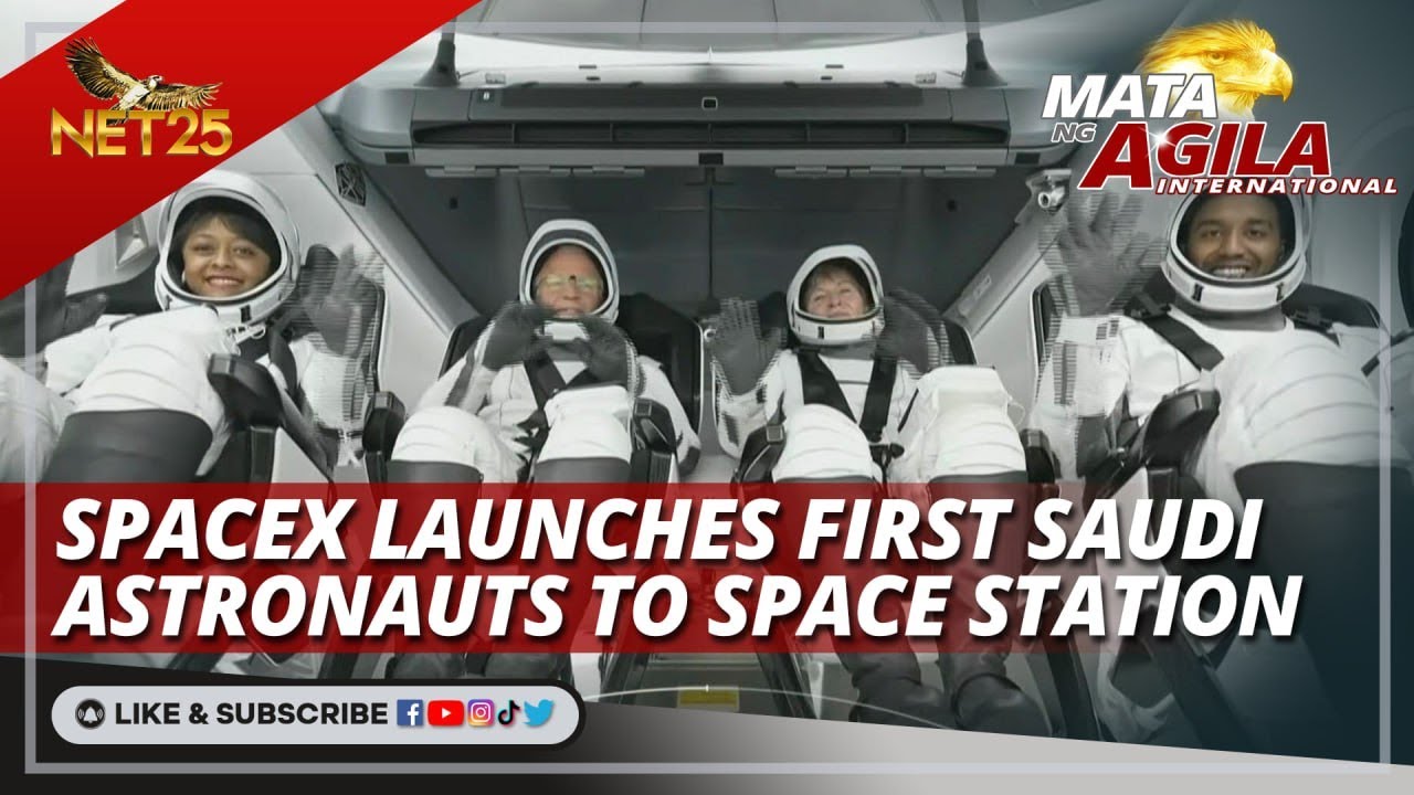 Saudi astronauts among crew on way to the International Space Station ...