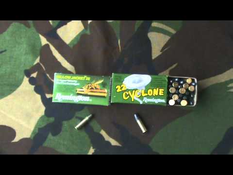 22lr RIMFIRE RIFLE SHOOTING HIGH VELOCITY REMINGTON CYCLONE AMMO REVIEW ...