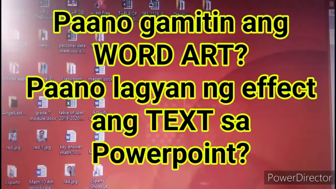 Paano Maglagay Ng Word Art Paano Lagyan Ng Designs And Effect Ang Text ... Paano Maglagay Ng Word Art Paano Lagyan Ng Designs And Effect Ang Text ...