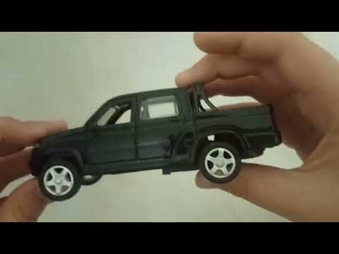 Распаковка и обзор модели Технопарк UAZ Pickup