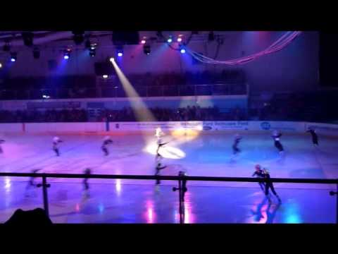 Jack and the Beanstalk panto on ice - thunderbolt scene - YouTube