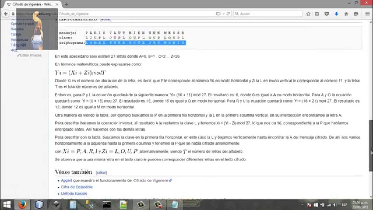 Cifrado de Vigenere Java Netbeans Explicado paso a paso - YouTube