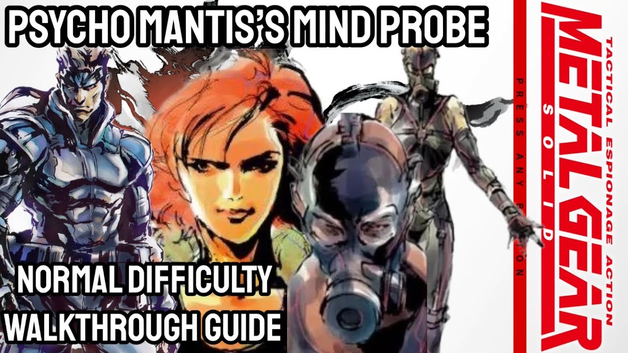 Metal Gear Solid - Psycho Mantis - YouTube