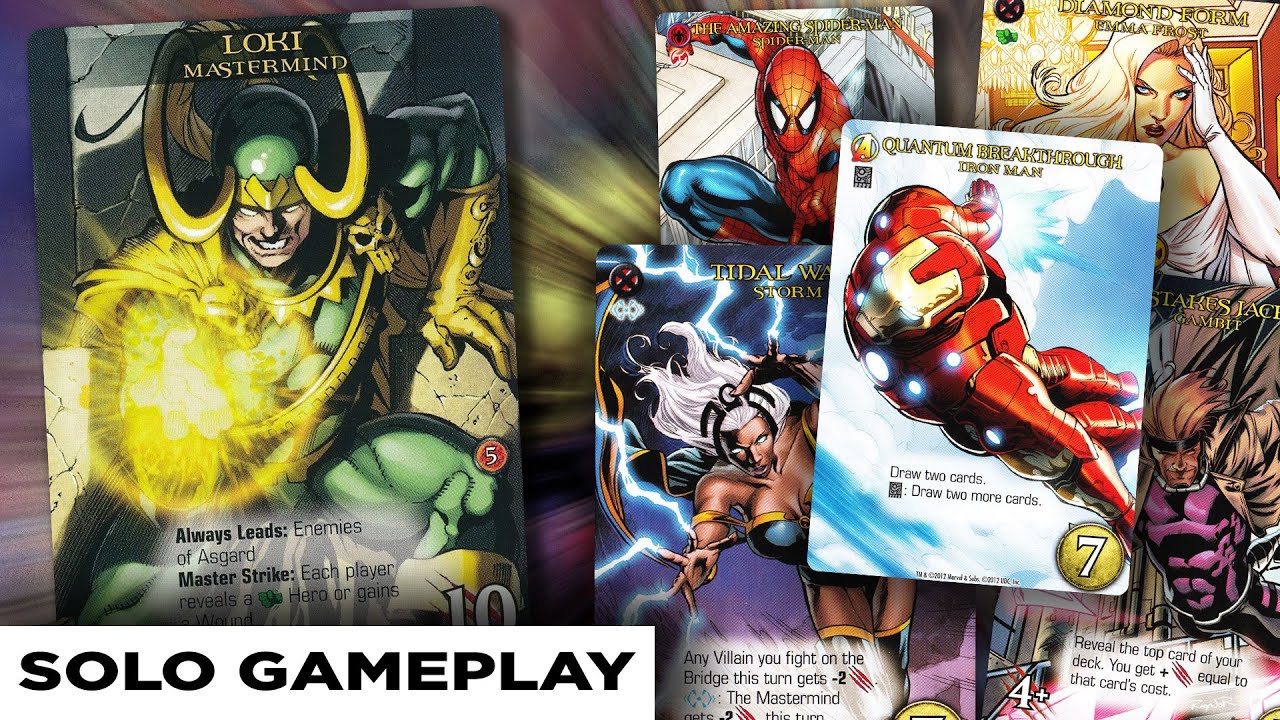 Loki's Secret Invasion! || Marvel Legendary SOLO GAMEPLAY - YouTube