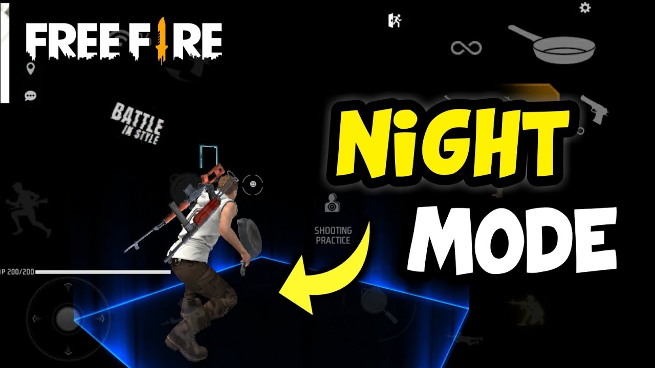 GARENA FREE FIRE NEW GLITCH 2022 | NIGHT MODE ON/OFF | FREE FIRE VIDEO ...