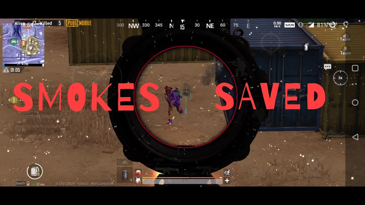 CARRYING SMOKES - PUBG MOBILE - YouTube