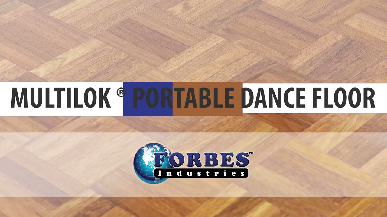 Multilok Dance Floor from Forbes Industries - YouTube