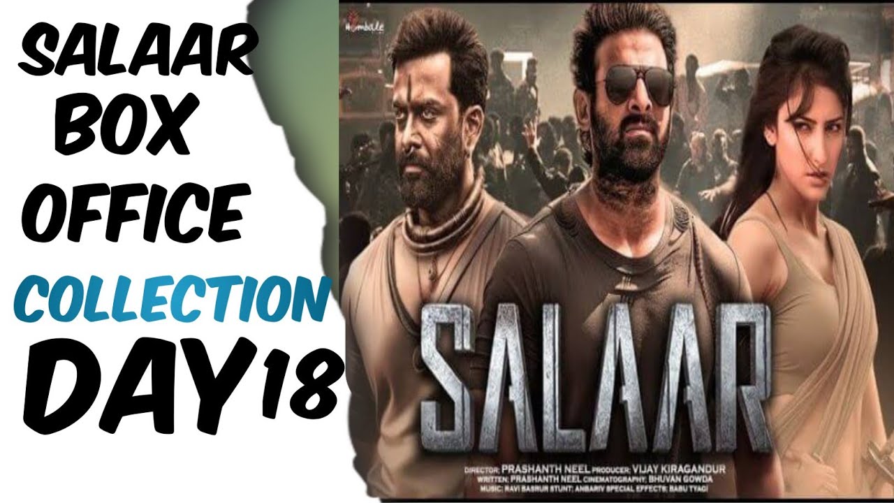 Salaar Movie Worldwide Collection Day 18 || Salaar Box Office ...