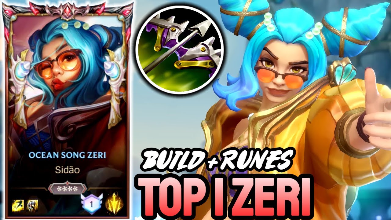 WILD RIFT ZERI - TOP 1 ZERI GAMEPLAY - GRANDMASTER RANKED - YouTube