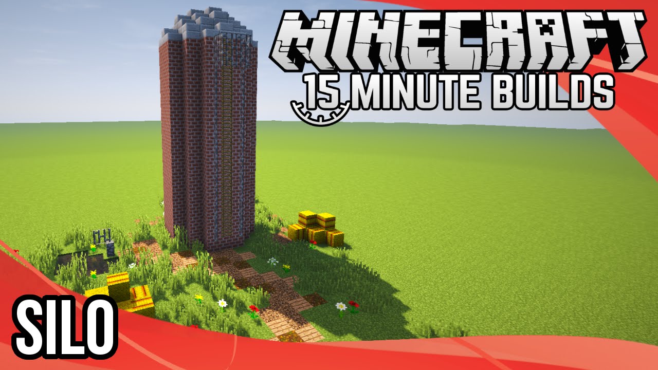 Minecraft 15-Minute Builds: Silo - YouTube