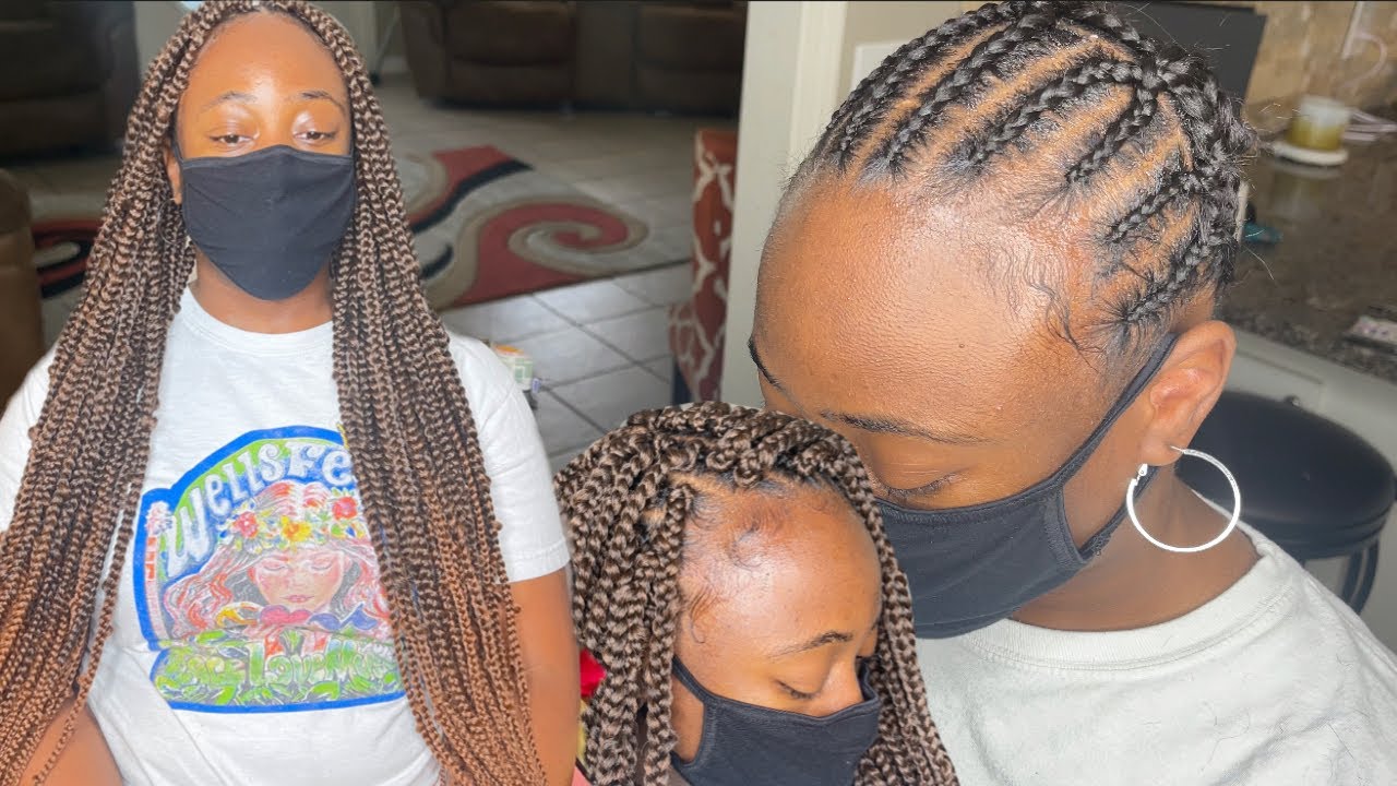 HOW TO: Jungle Box Braids crochet | Janet Collection - YouTube
