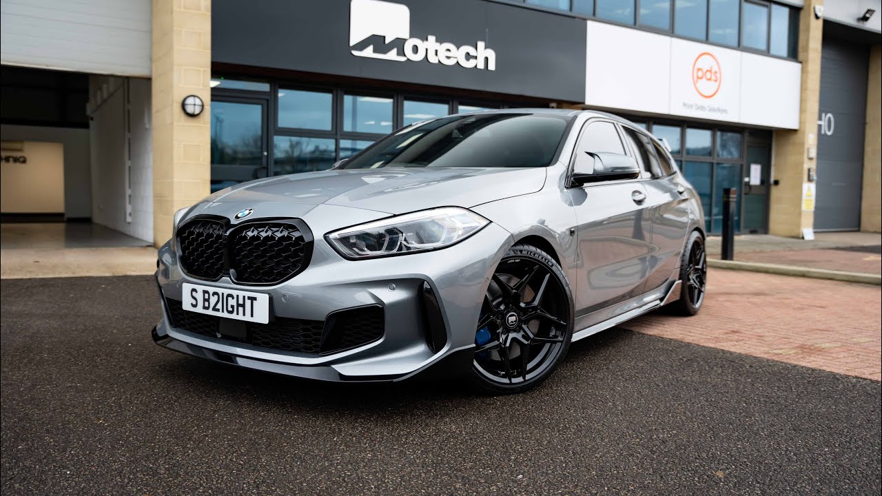 This individual BMW M135i xDrive has it's Motech transformation! - YouTube