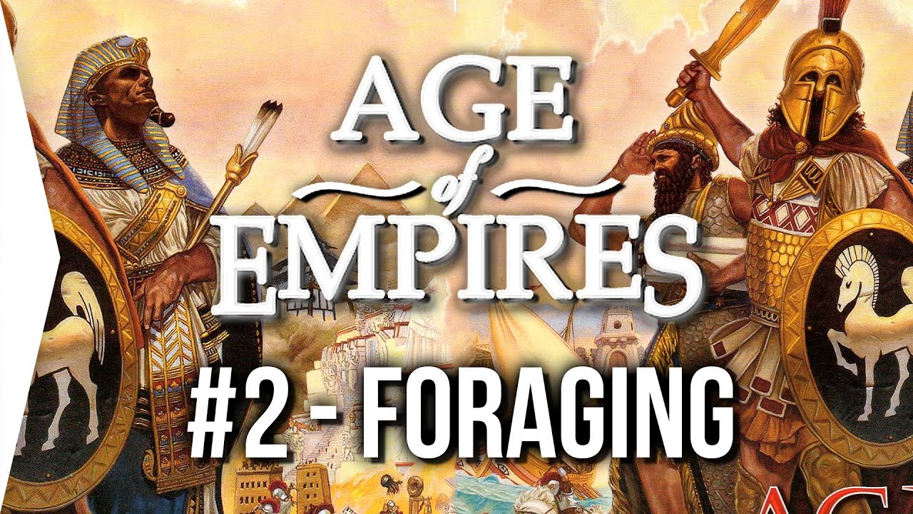 Age of Empires 1 #2 Egypt - Foraging - [AoE 1 HD Gameplay] - YouTube