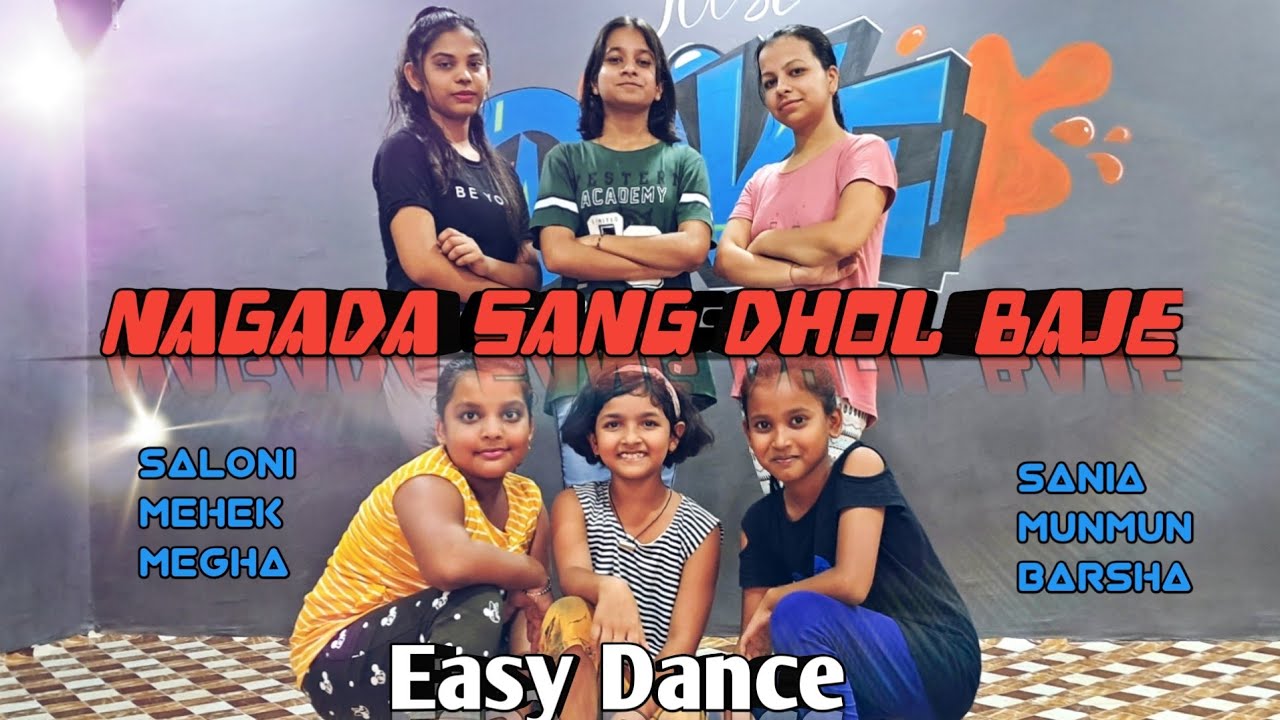 Nagada sang dhol baje / dance practice/Mahesh choreography/@YouTube ...