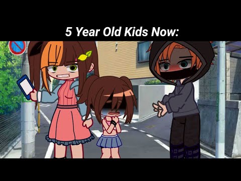 5 year old Kids Now VS when I was 5 years Old 😢