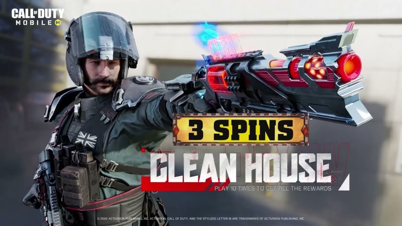 Trying 3 Spins on Clean House Draw| Legendary Captain Price - Counter ...