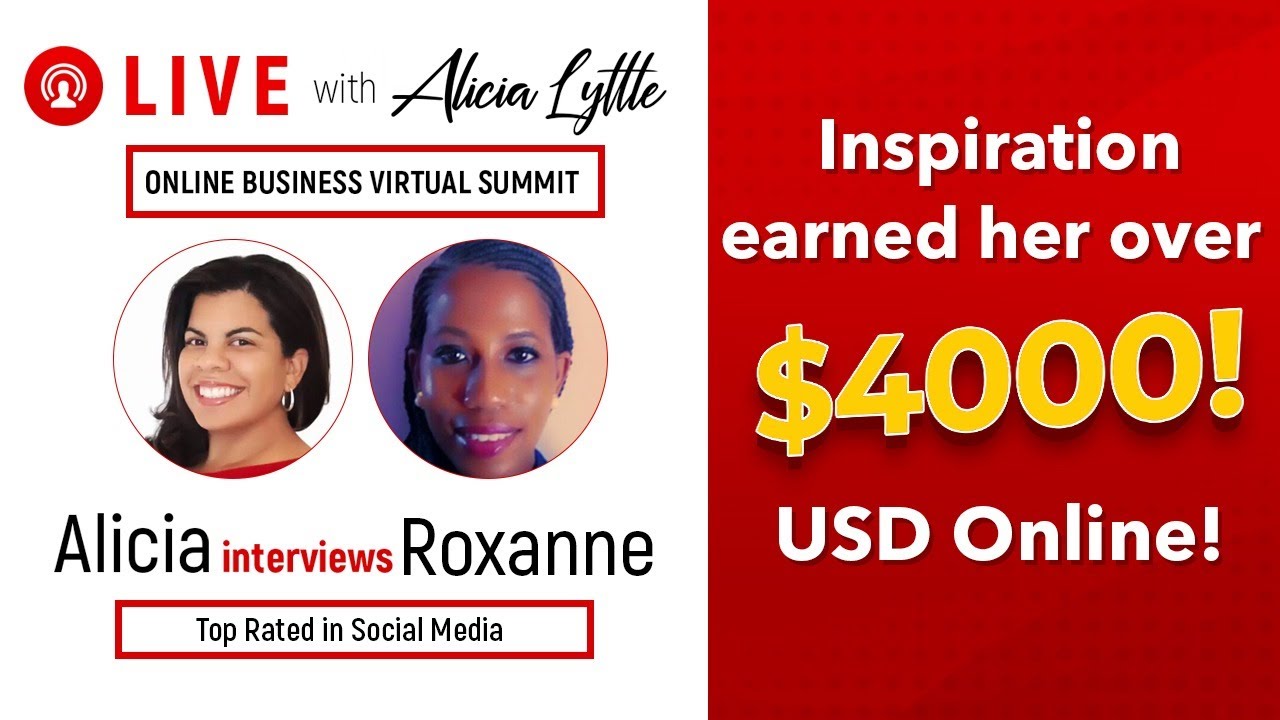 Roxanne | Being Inspired Earned Her Over $4000 USD - YouTube
