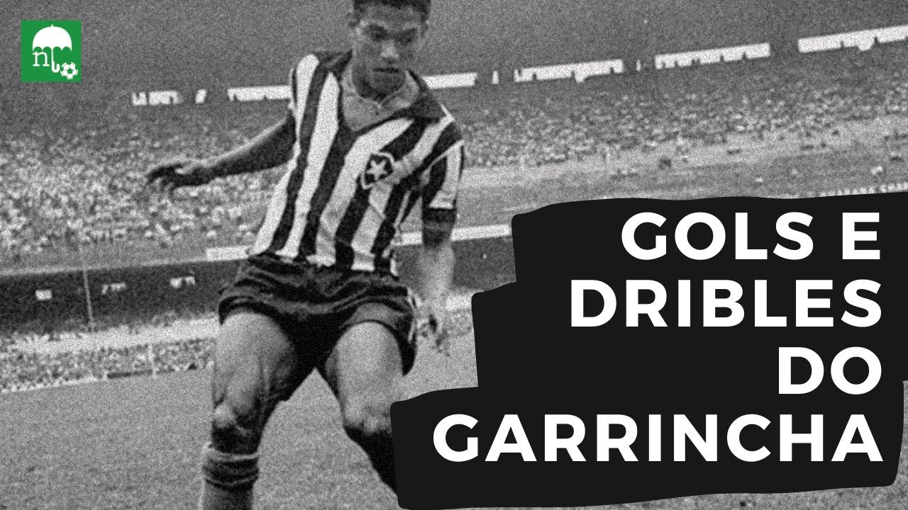 OS MELHORES GOLS E DRIBLES E LANCES DE GARRINCHA - YouTube