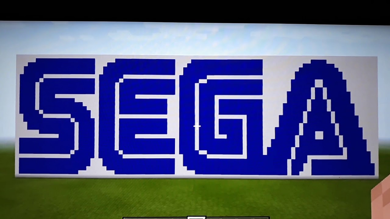 My SEGA logo in Minecraft - YouTube