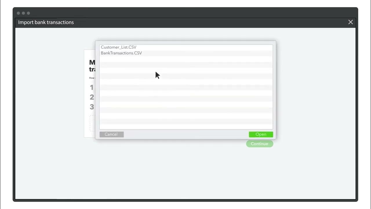 How to Manually Import Bank Transactions Into QuickBooks Online Using CSV Files - YouTube