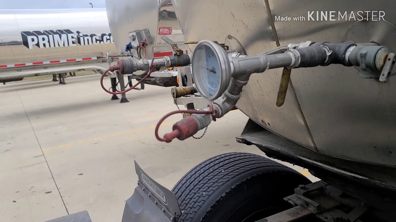 Prime Inc Tanker - Tank Trailer Pretrip Inspection - YouTube