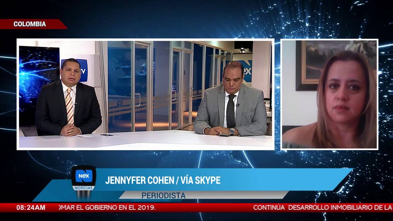 Entrevista a la periodista Jennyfer Cohen, vía skype - YouTube